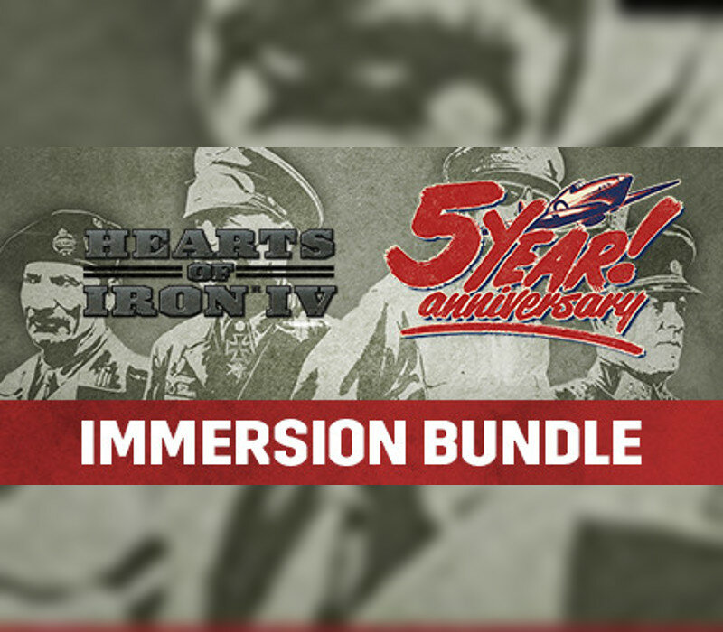 Hearts of Iron IV: Immersion Набор Steam Ключ | для России