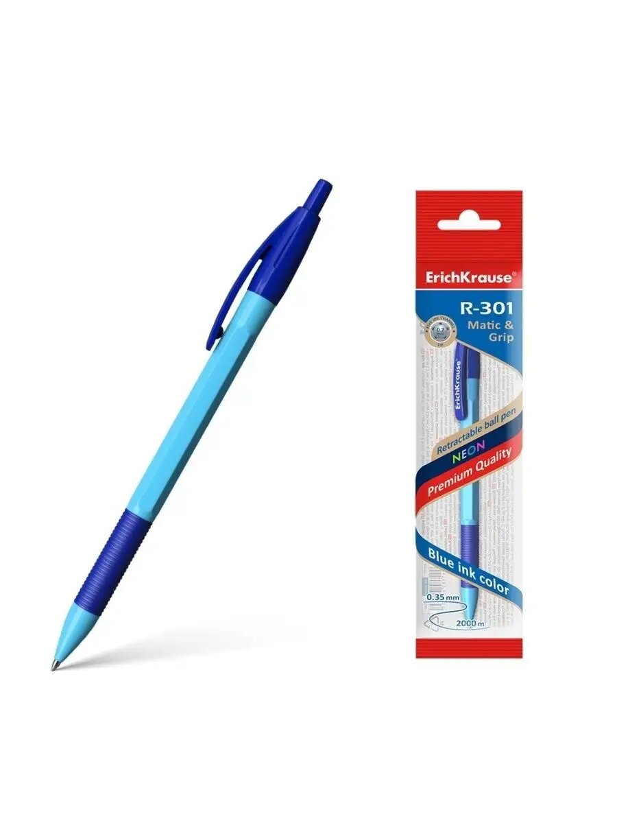 Ручка шариковая автоматическая ErichKrause