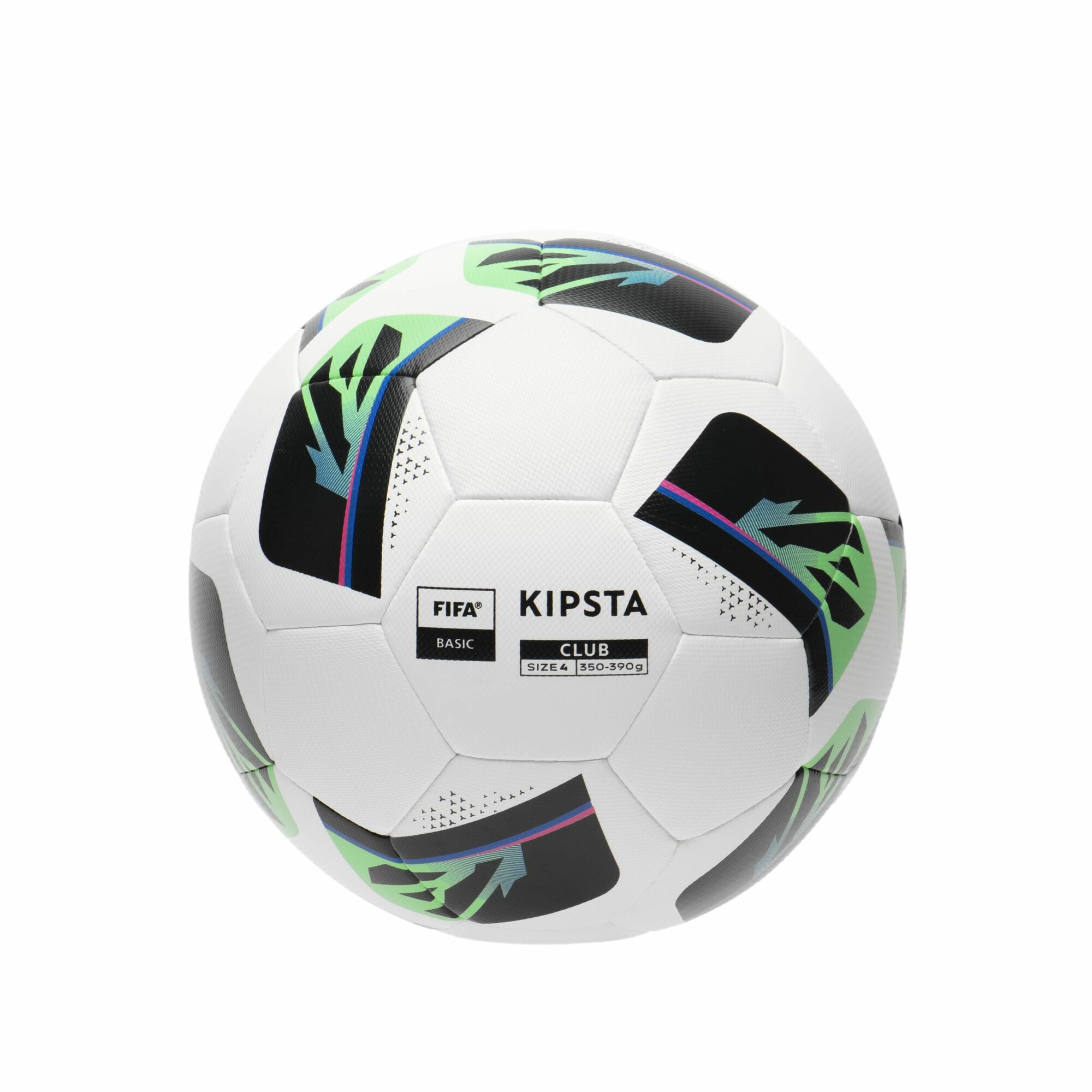 Kipsta FIFA BASIC CLUB BALL гибрид размер 4 футбол, Decathlon, Цвет: Белый, Размер: 4