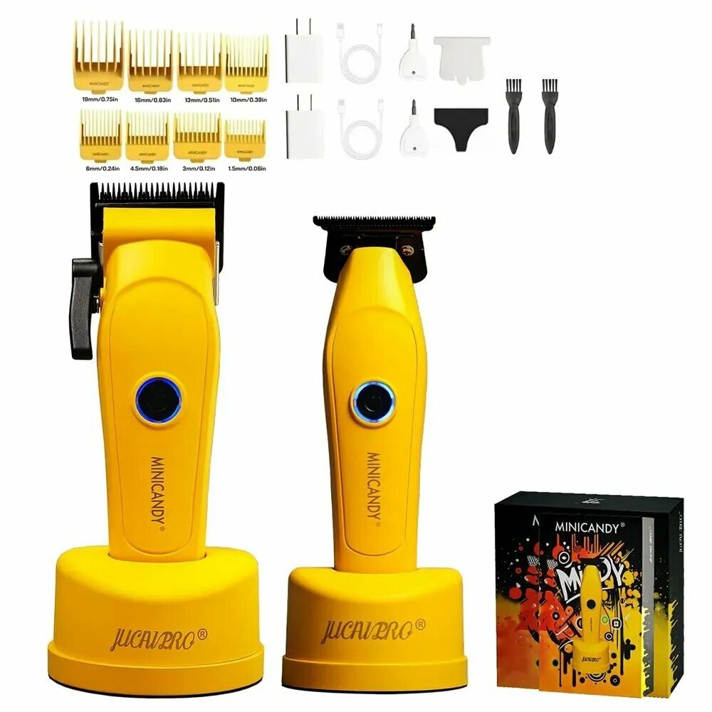 Jucai PRO Машинка для стрижки JUCAIPRO JC06 JC08, желтый