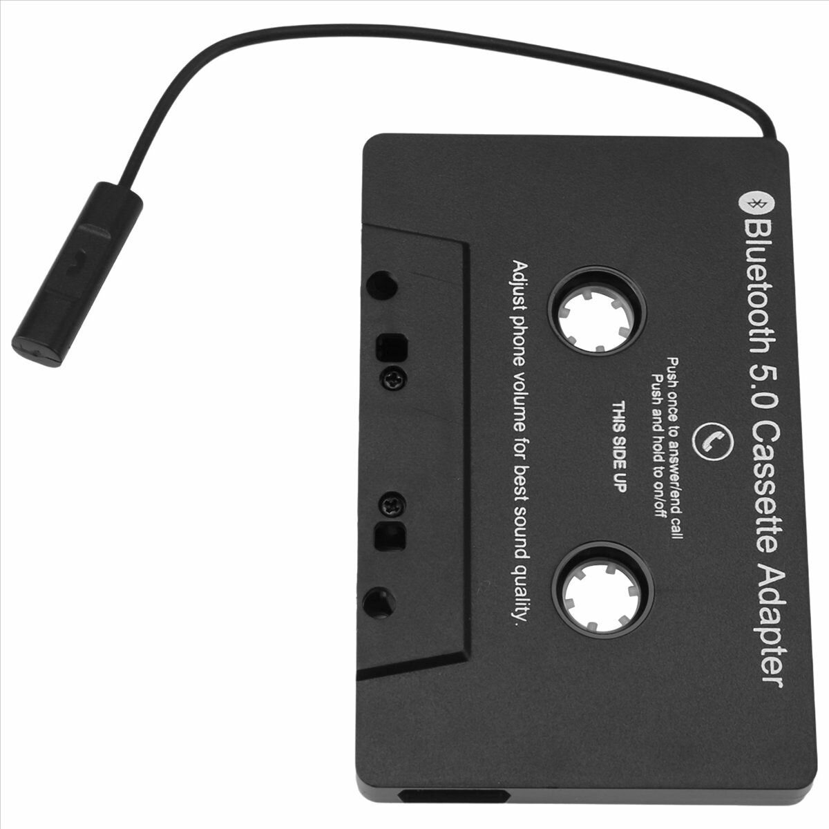 Универсальный кассетный адаптер-конвертер Bluetooth 5.0