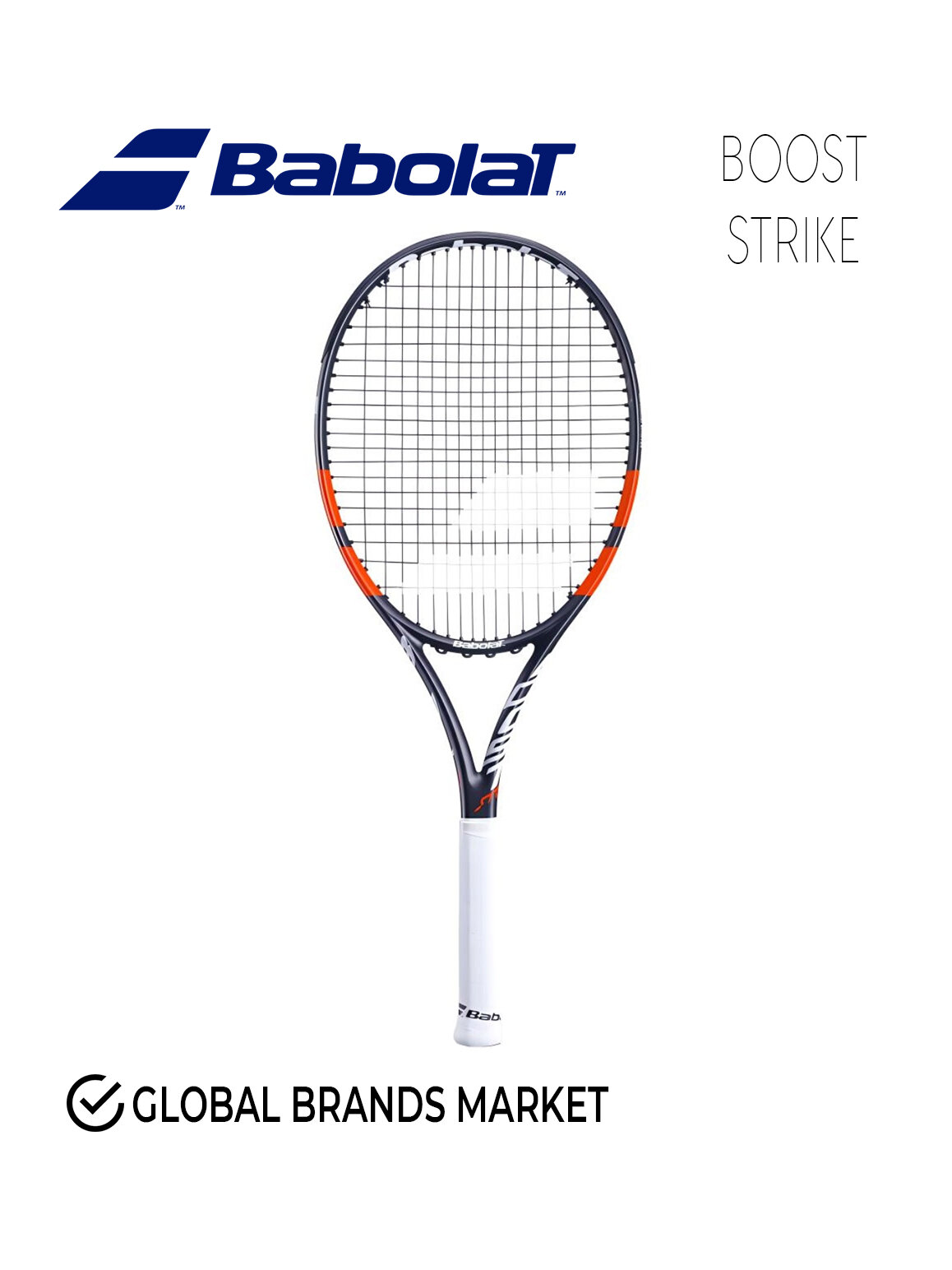 Теннисная ракетка Babolat Boost Strike 121247, ручка: 2, 285 гр