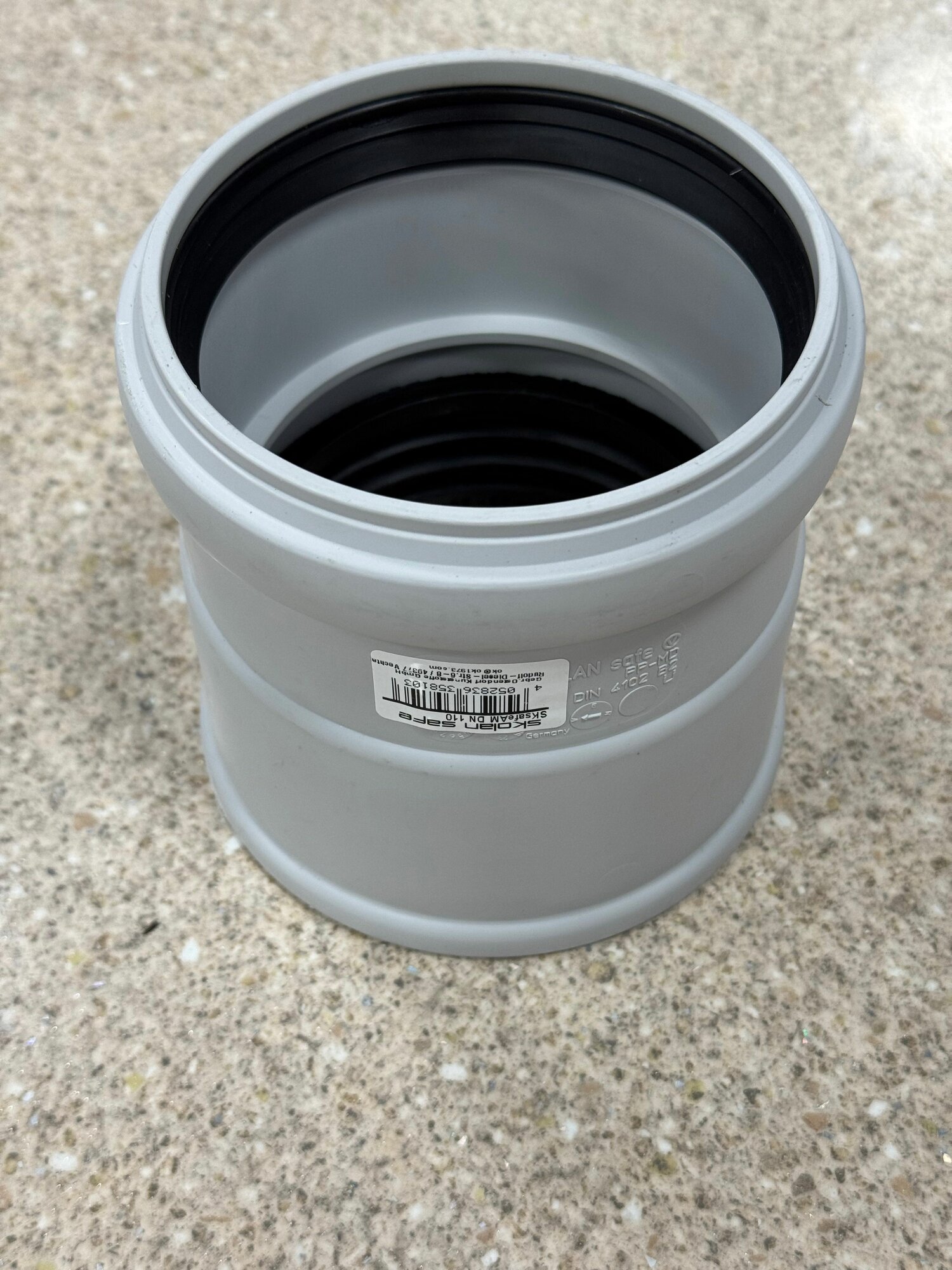 Муфта 110 насадная с манжетой 110 Ostendorf Skolan Safe бесшумная