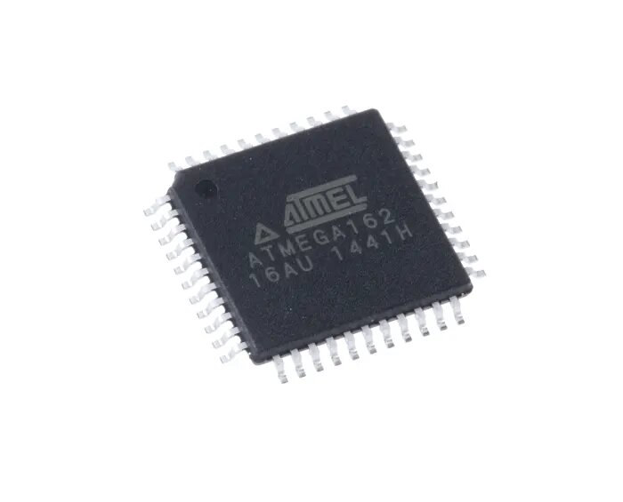 ATMEGA162-16AU, Микроконтроллер 8-бит AVR, TQFP44