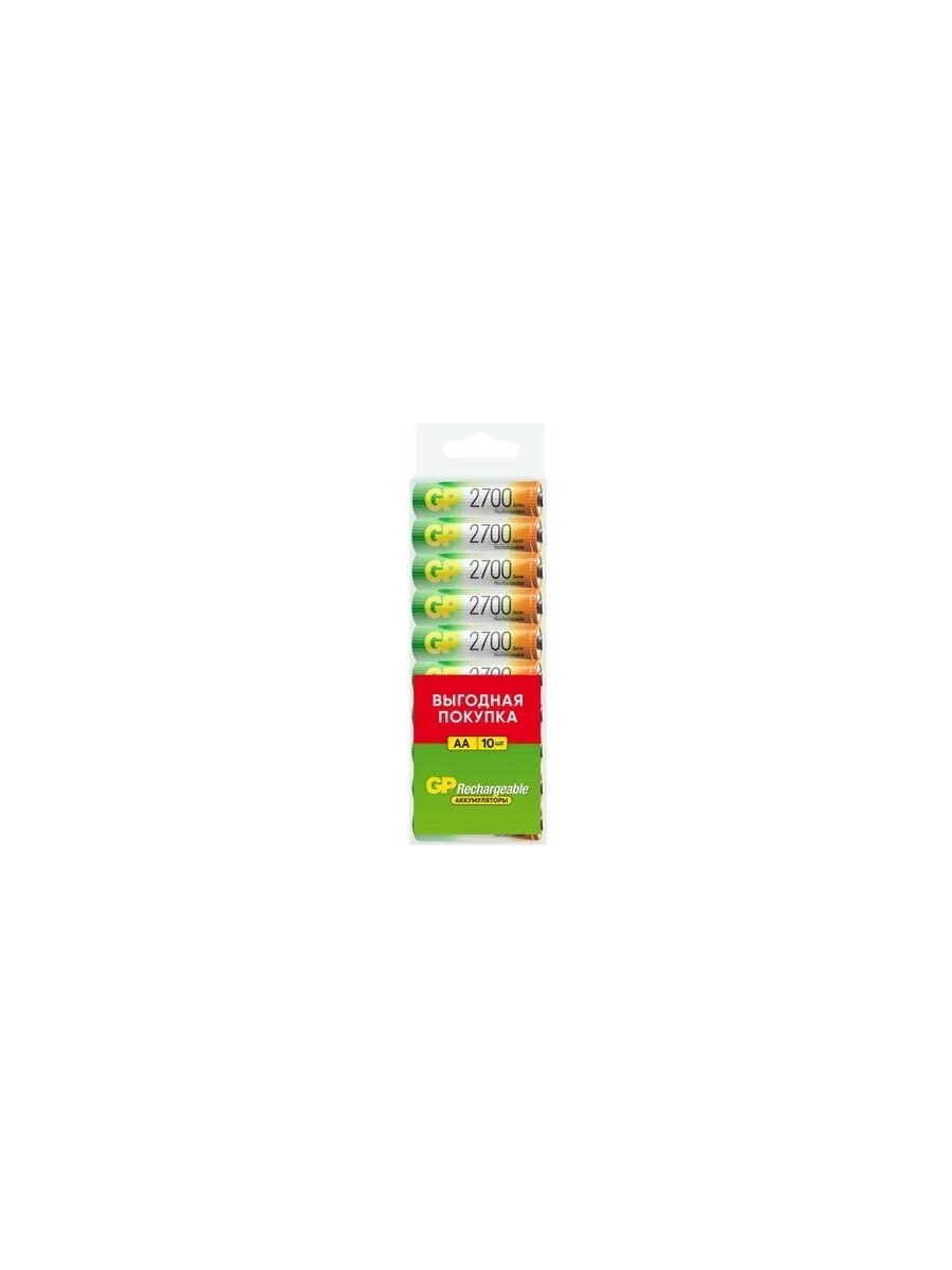 ReEnergy 270AAHC AA, емкость 2700 мАч (270AAHCRGY-CRB10) (10шт в уп-ке)