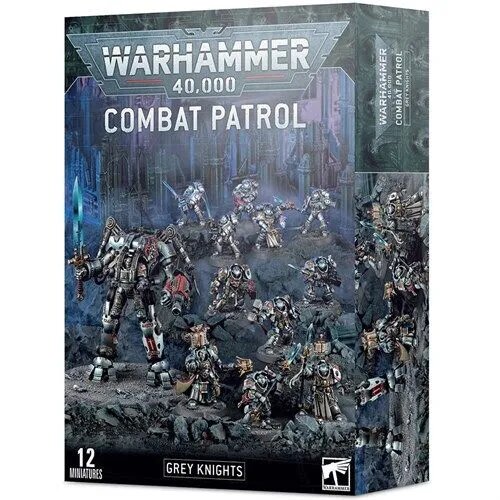 Набор пластиковых моделей Warhammer 40000 Combat Patrol: Grey Knights 2024
