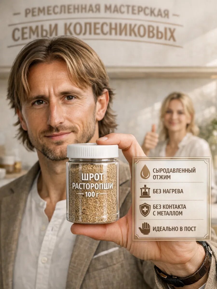 Обезжиренная шрот семян расторопши для ПП 100 г.