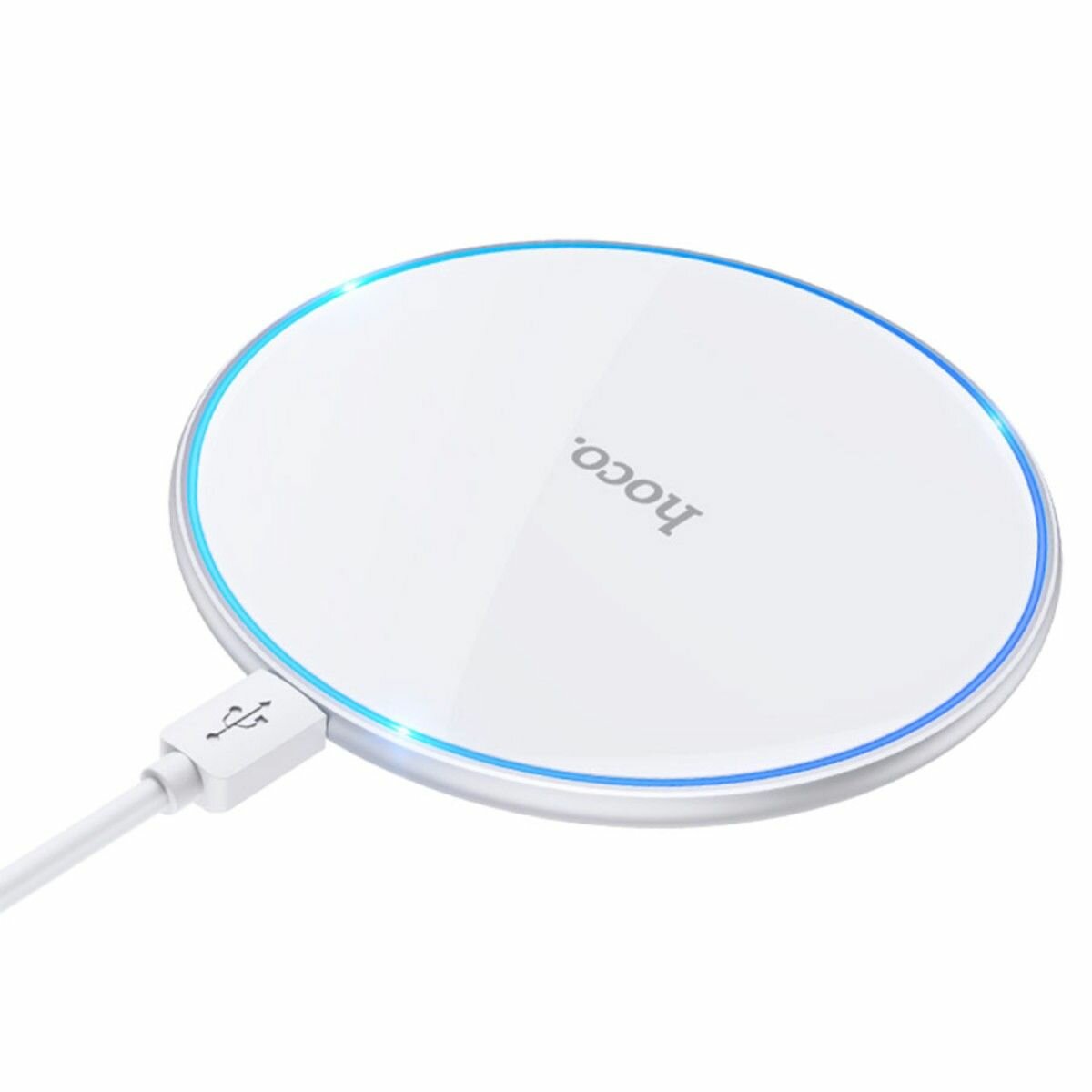 Быстрая беспроводная зарядка, hoco CW6 Pro Ultra-thin