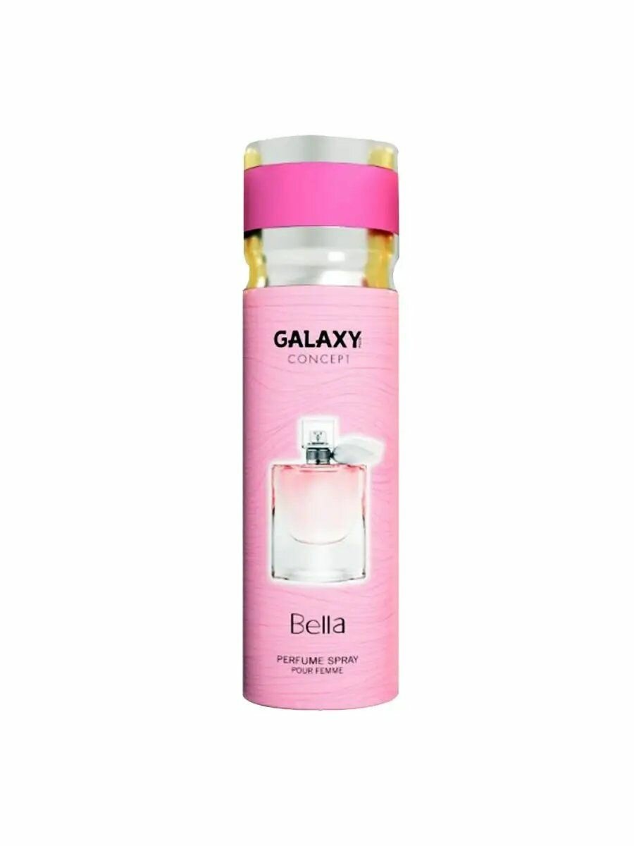 Дезодорант GALAXY Bella 200ml (аромат La Est Belle) для женщин