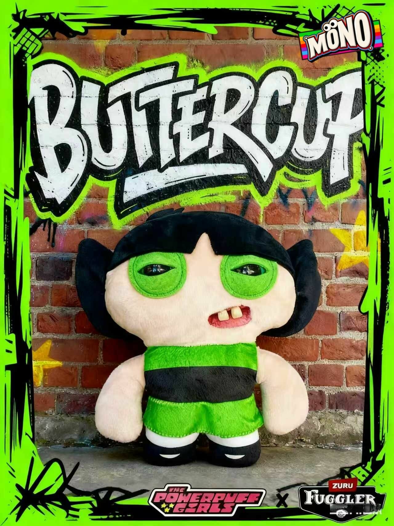 Фугглер оригинал Fuggler The Powerpuff Girls Buttercup , 23 смидеальный выбор для повседневных аксессуаров и подарков