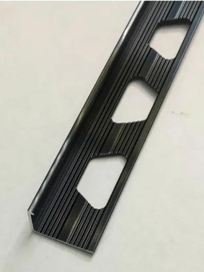 Профиль для плитки L-образный Алюминиевый, наружный уголок 2700мм