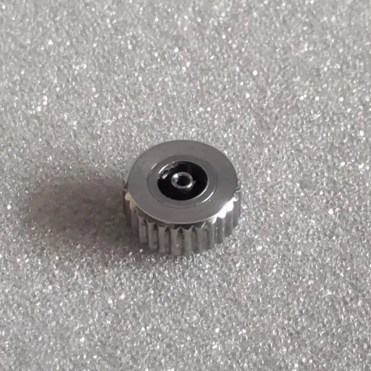 Заводная головка для часов, серебристая, 6.0mm x 2.5mm