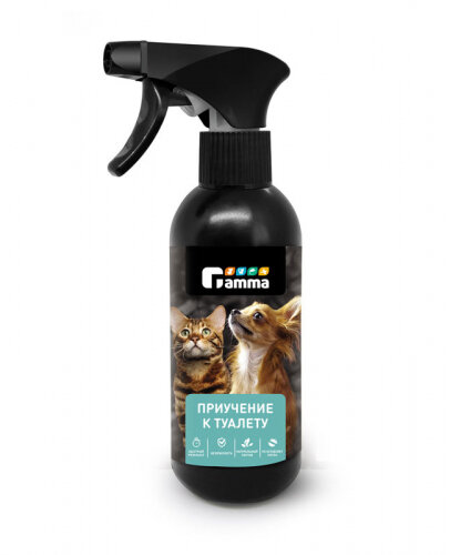 Средство для приучения к туалету Gamma «Хорoшие манеры», 250мл