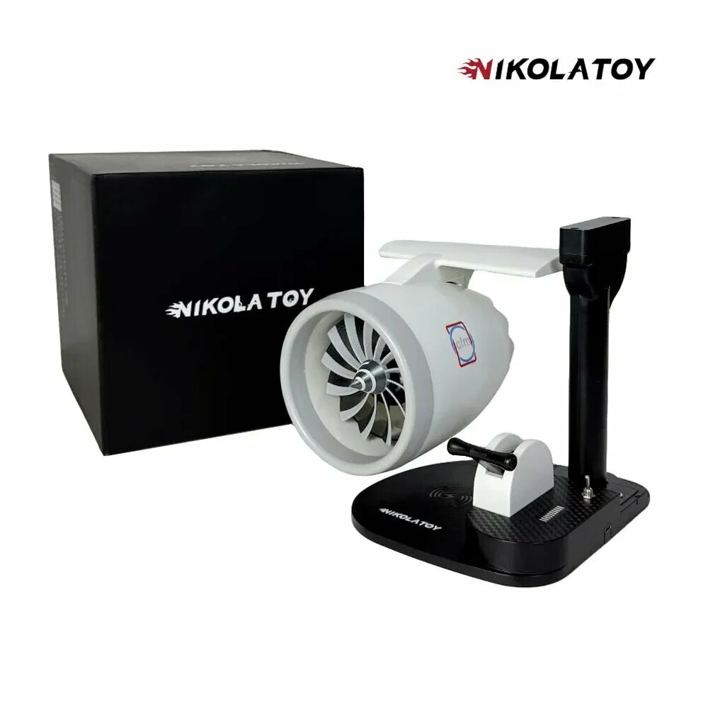 Реактивный игрушечный маленький вентилятор NIKOLATOY New Dsektop JetFan