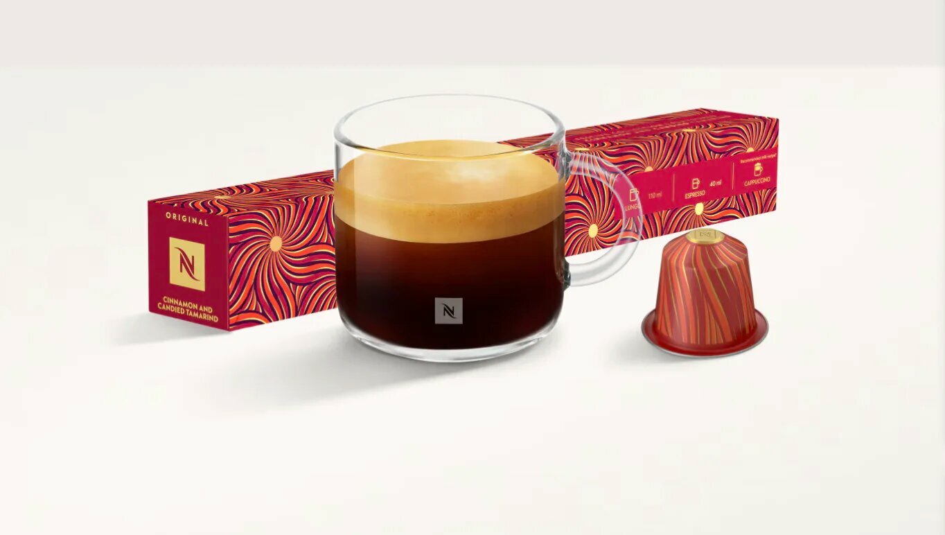 Капсулы Nespresso Cinnamon & Candied Tamarind, для кофемашин Nespresso