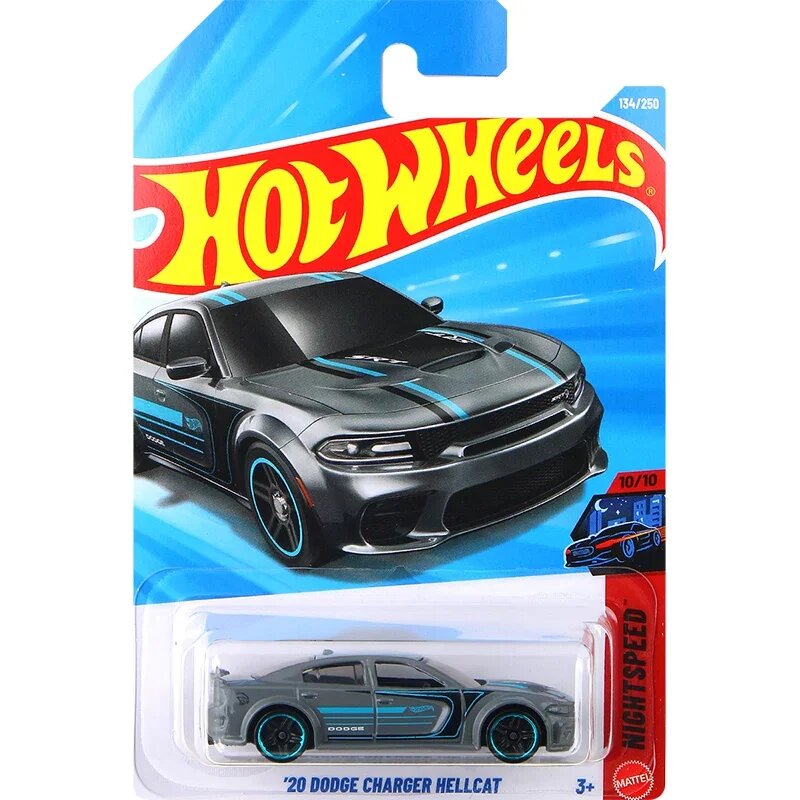 Hot Wheels 20 Dodge Charger Hellcat, серый, 134