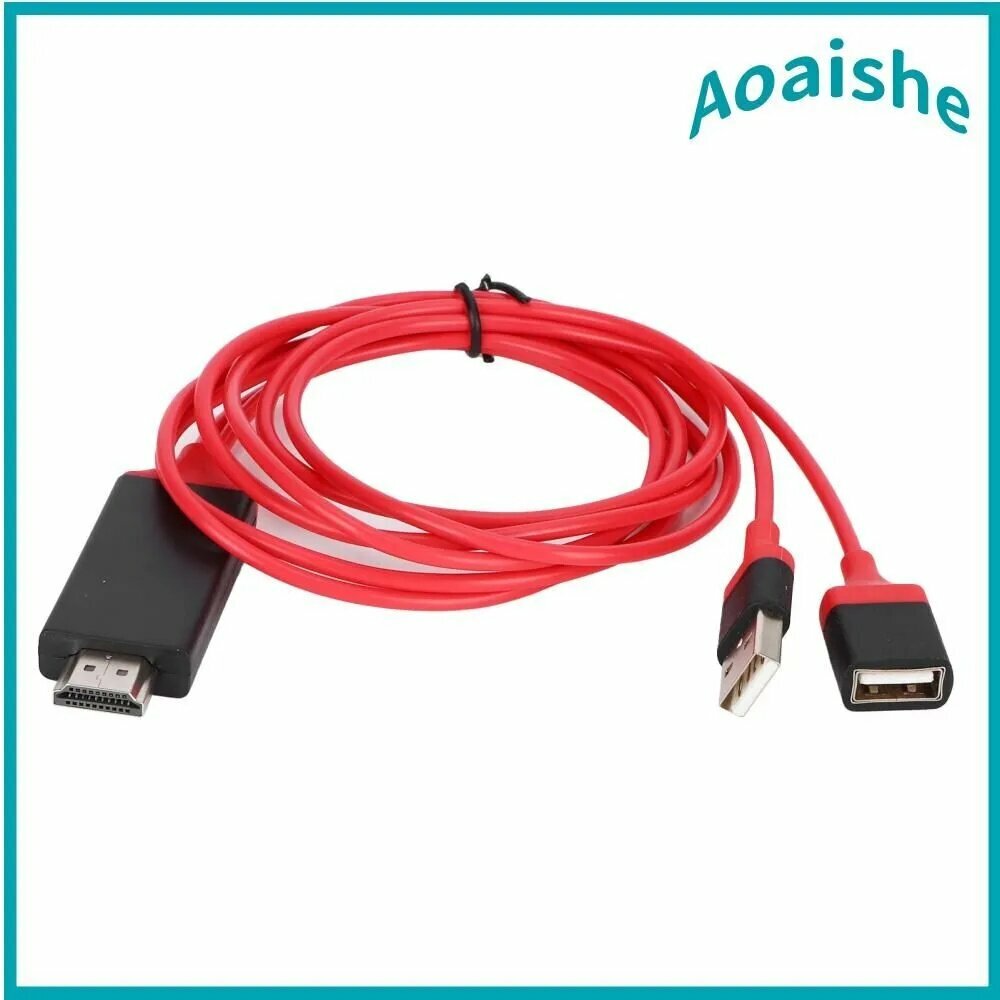 HDMI Кабель 1080P, качественный адаптер для вывода видео и аудио на HDTV