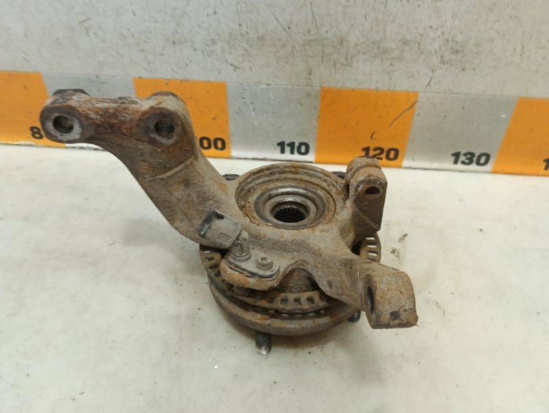 Б/У В сборе со ступицей, ступица Кулак поворотный Chery Very A13 2012 AF Перед. Лев. 498769 CHERY арт. A133001011