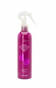 CONCEPT Лак для волос Performance жидкий с кератином сильной фиксации, 250 мл
