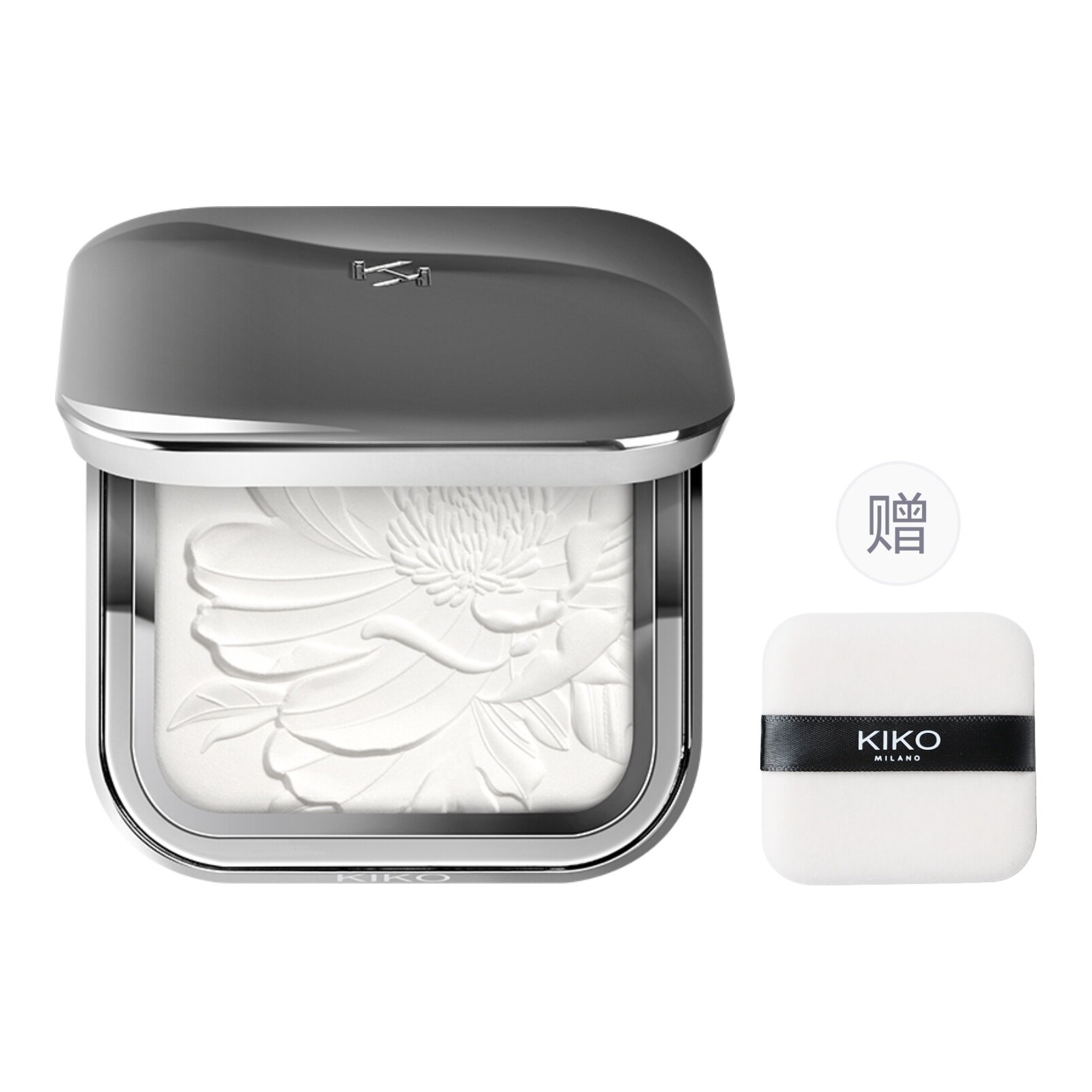 Пудра рассыпчатая женская KIKO Lotus Honey, 1249501567, не забивает поры, осветляющая, корректирующая, выравнивающая тон