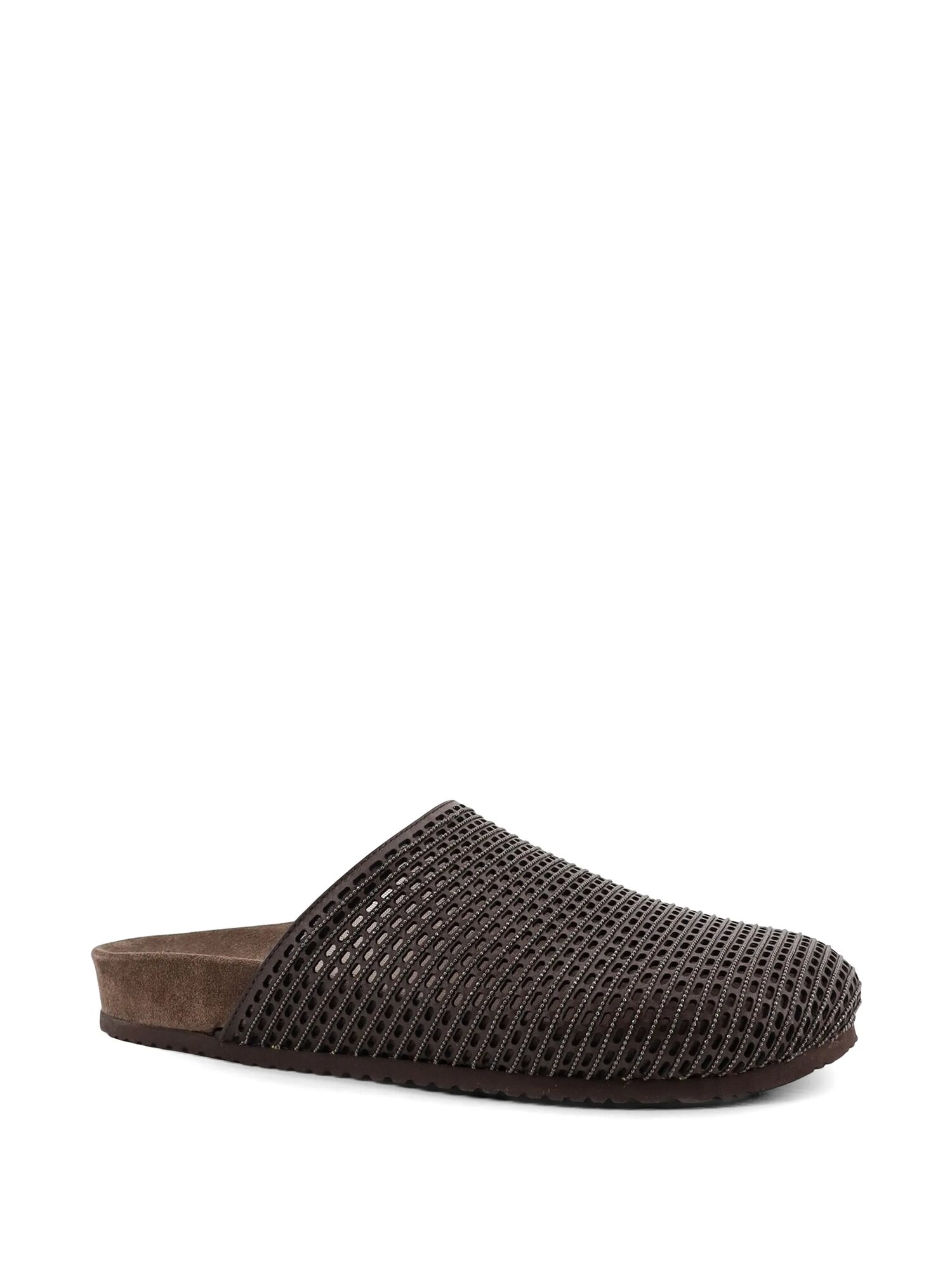 Мюли BRUNELLO CUCINELLI Perforated mules, размер 36 — фото 1