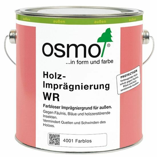 Антисептик для древесины для наружных работ 4001 Osmo 0,75л