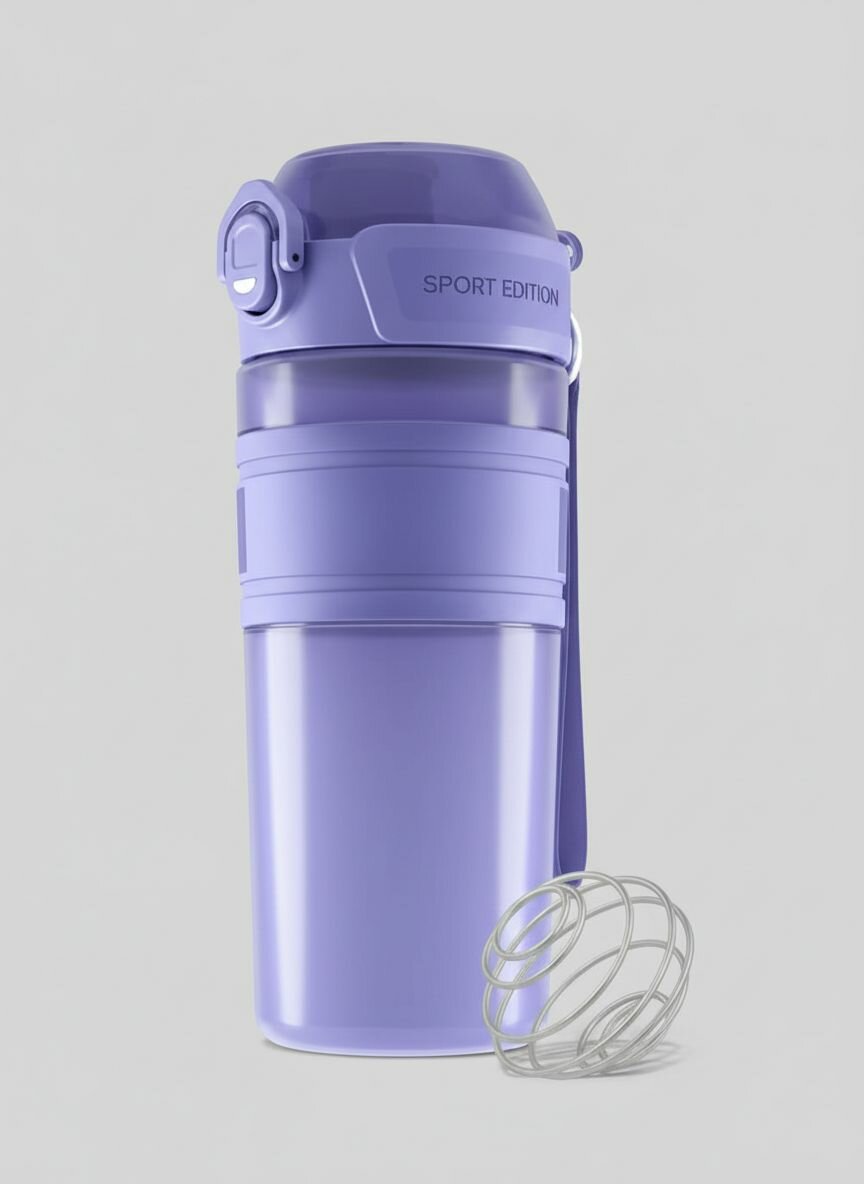 Shaker Bottle Sport Edition 750 ml Фиолетовый maxler