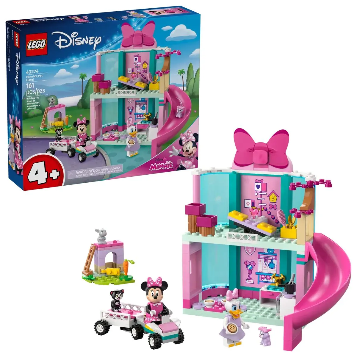 Конструктор LEGO Disney Отель для домашних животных, 161 дет.
