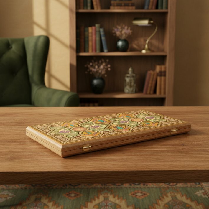 Подарочные нарды и шашки Персидская роскошь