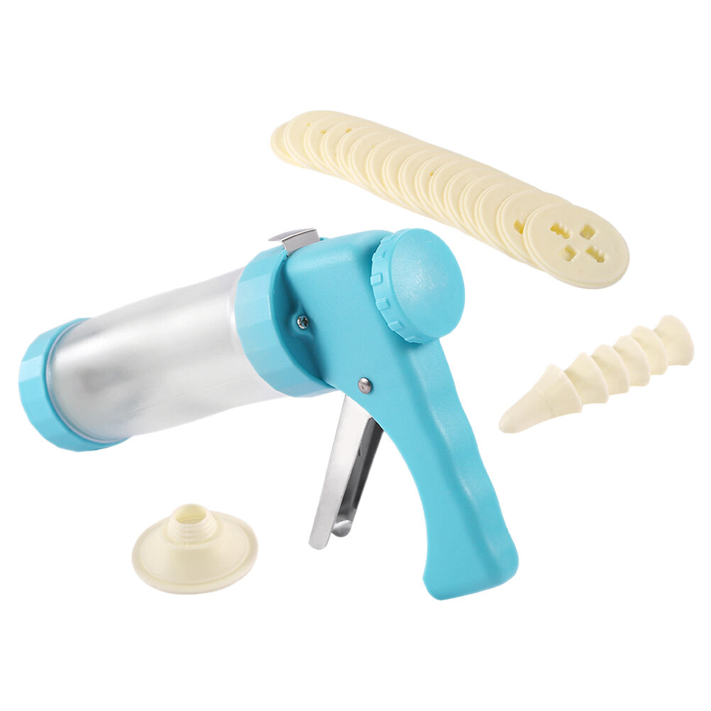 Набор металлических форм для печенья с 16 насадками и 6 кондитерскими насадками для домашней выпечки