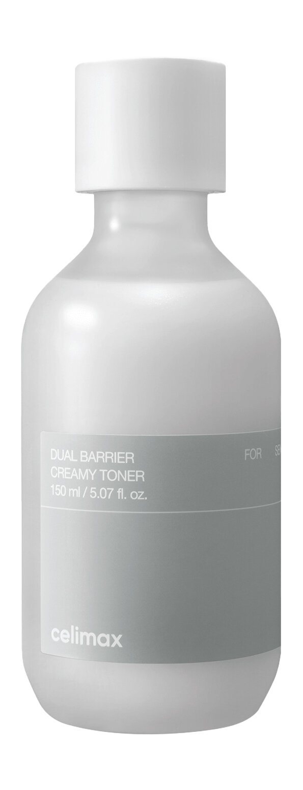 CELIMAX Тонер для лица Dual Barrier Creamy Toner барьерный кремовый, 150 мл