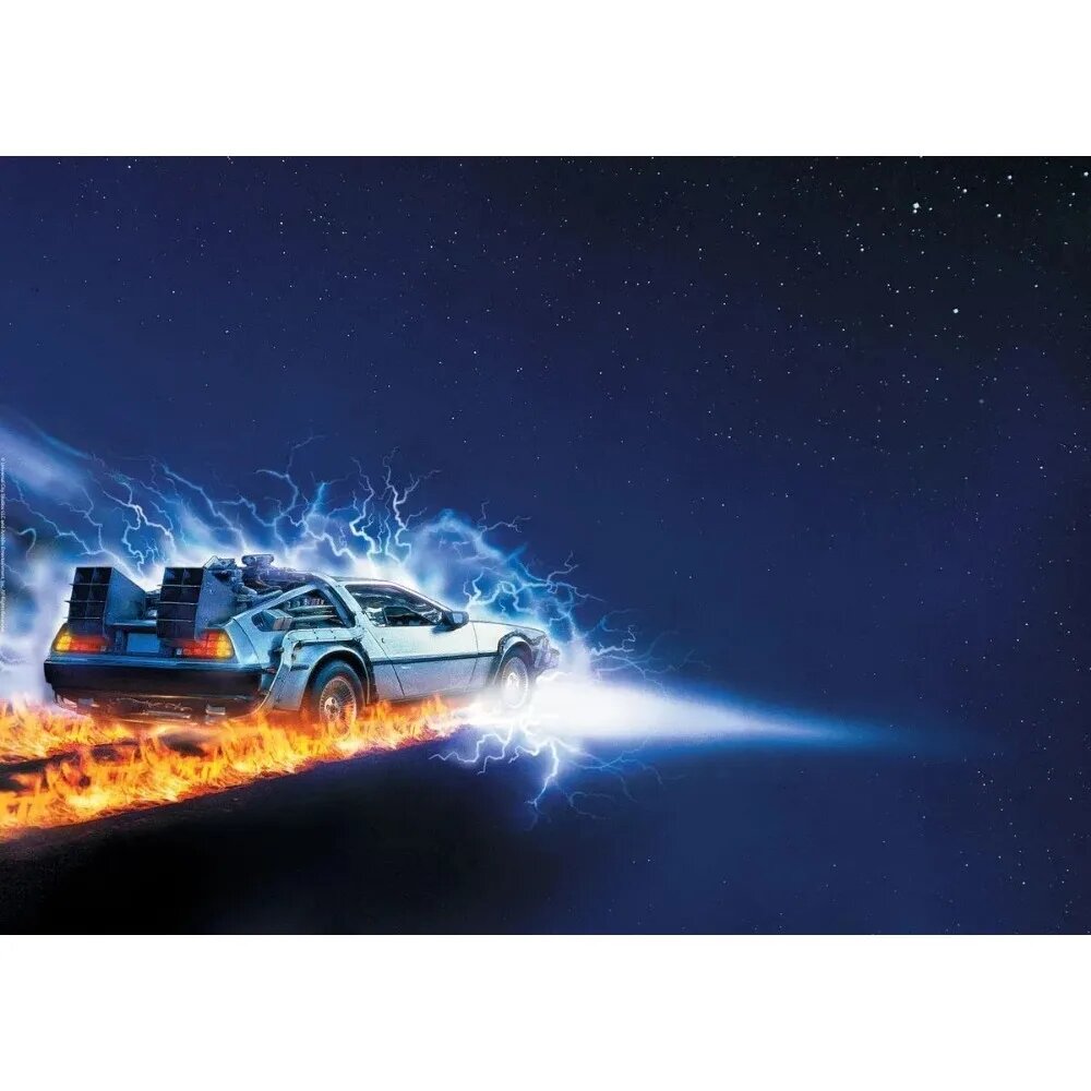 Плакат «Назад в будущее», DeLorean, 30x40см, G, без рамки