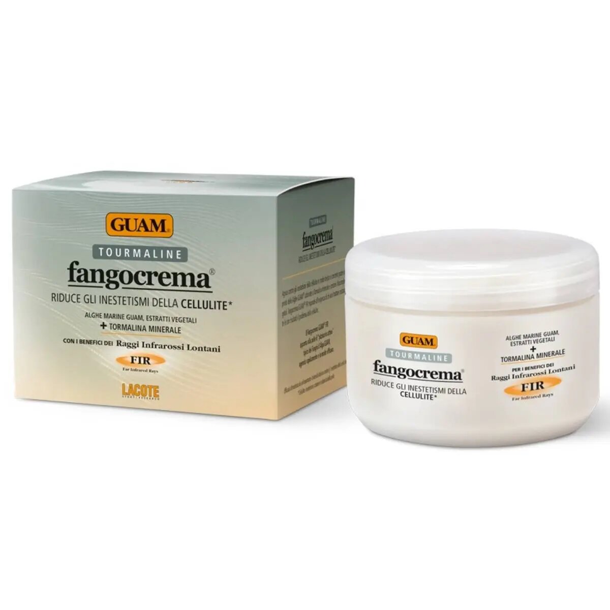 Крем GUAM антицеллюлитный разогревающий с микрокристаллами Турмалина 300 мл