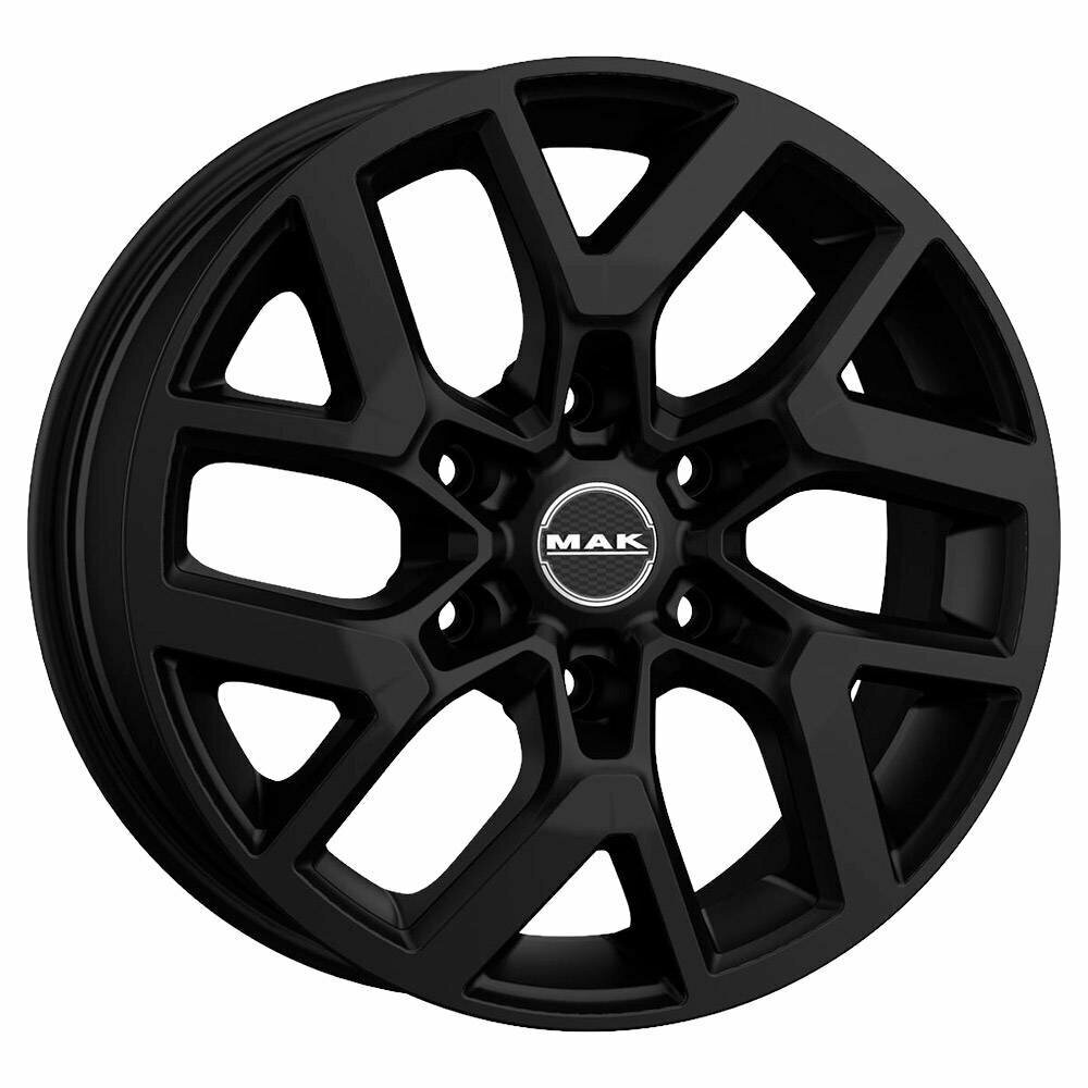 Колесный диск Mak Gravel 8x18 6x130 ET53 D84.1 Matt Black