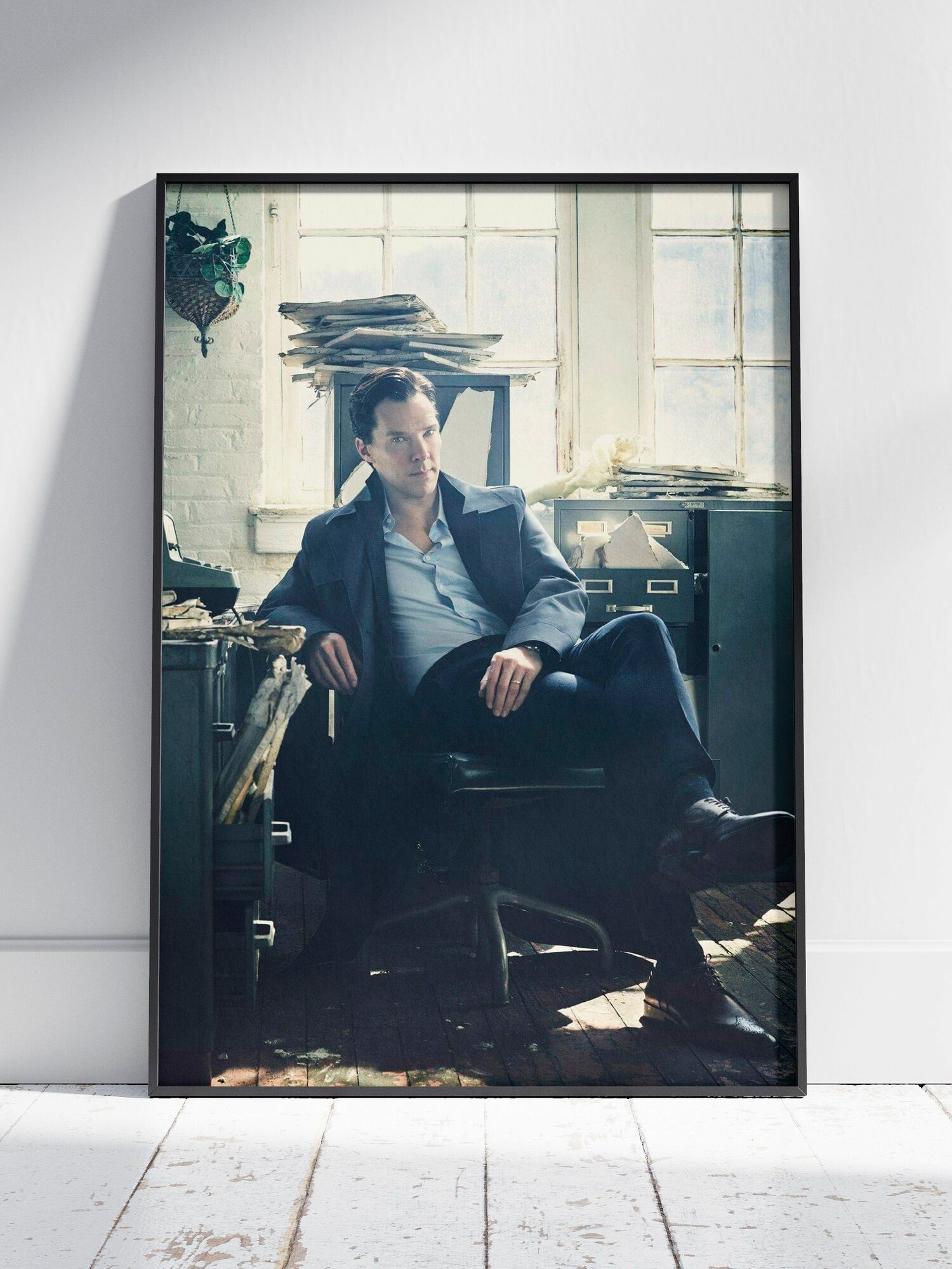 Плакат на стену для интерьера Бенедикт Камбербэтч (Benedict Cumberbatch 29) - Постер по актеру фильма, кино, сериала формата A3 (30x42 см)