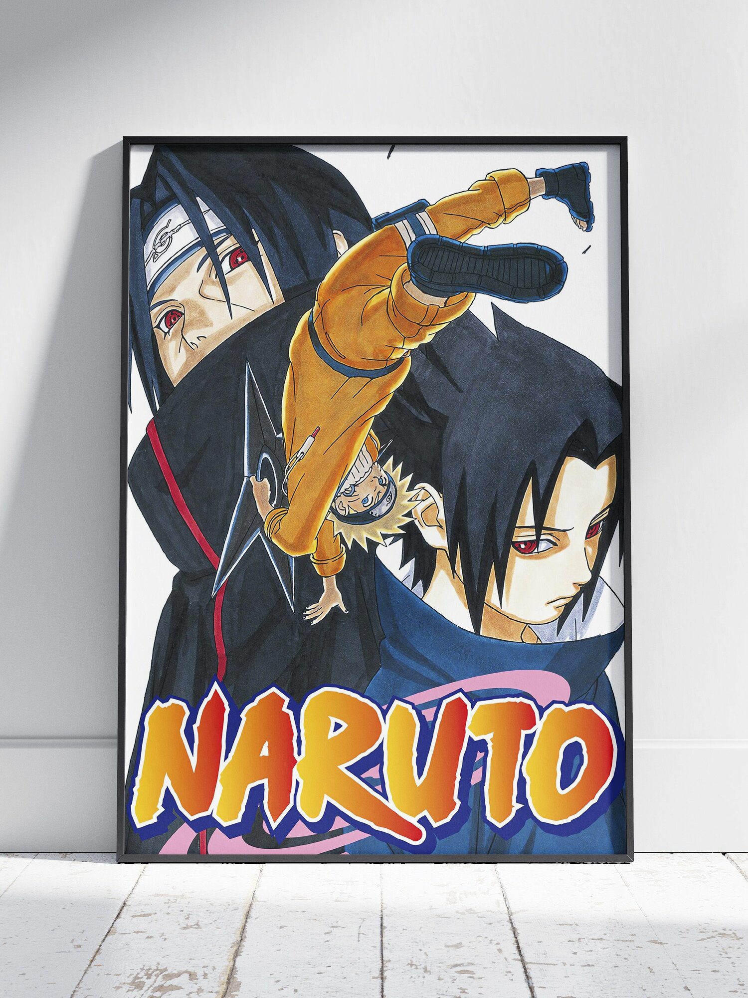 Плакат на стену для интерьера Наруто Ураганные Хроники (Naruto 86) - Постер по аниме и японской анимации формата A4 (21x30 см)