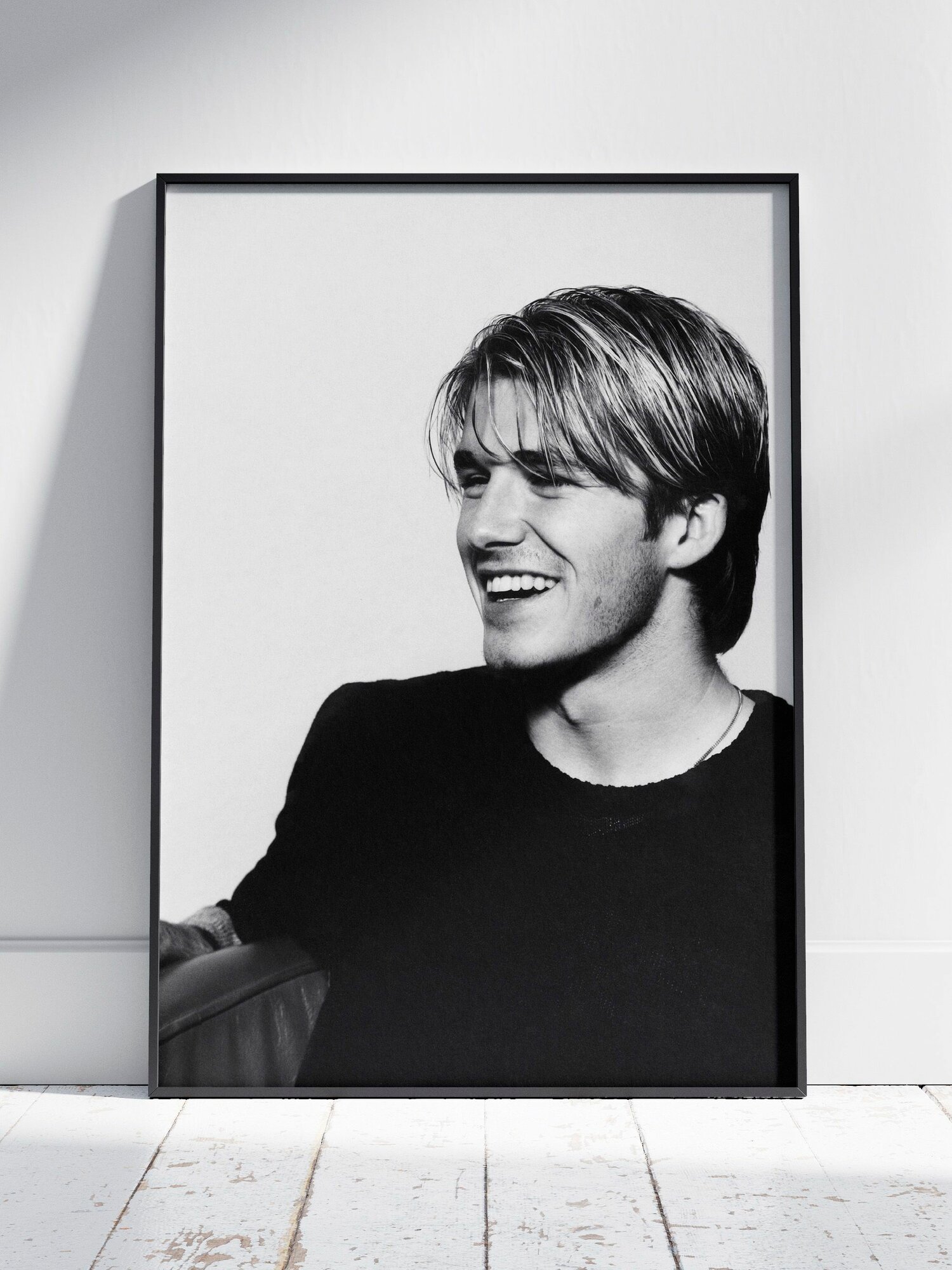 Плакат на стену для интерьера Дэвид Бекхэм (David Beckham 33) - Постер по актеру фильма, кино, сериала формата A4 (21x30 см)