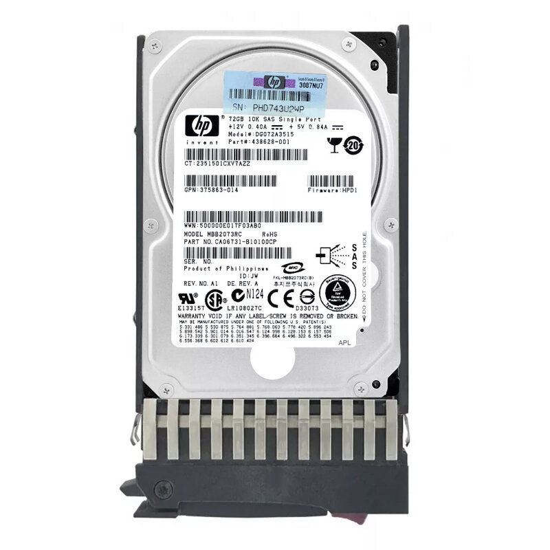 Жесткий диск HP CA06731-B10100CP 72Gb SAS 2,5" HDD