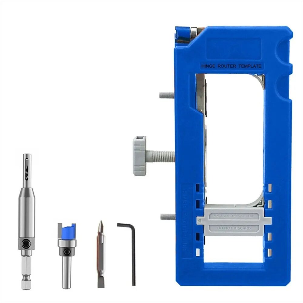 Шаблон для фрезерования дверных петель, врезные дверные зажимы, комплект для монтажа дверей
