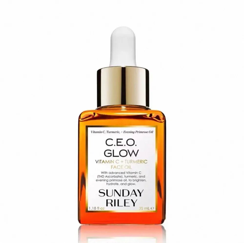 Sunday Riley мини Масло для сияния лица с витамином С и куркумой mini C.E.O. Glow Vitamin C+Turmeric Face Oil 10ml