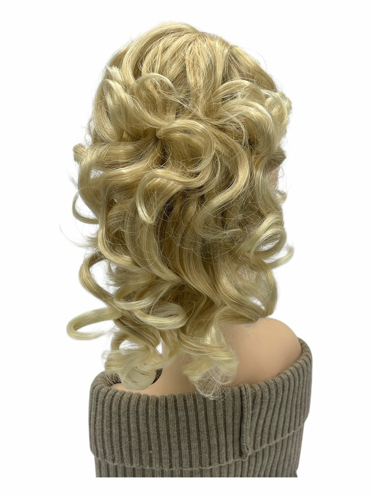 Best Wigs Шиньон хвост для волос кудрявый на крабе