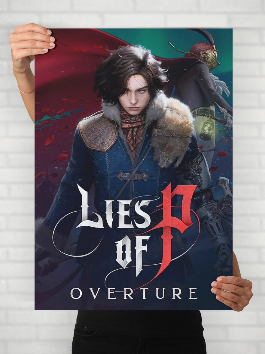 Плакат на стену для интерьера Лайс Оф Пи (Lies of P 3) - Постер по компьютерной игре формата A2 (42x61 см)