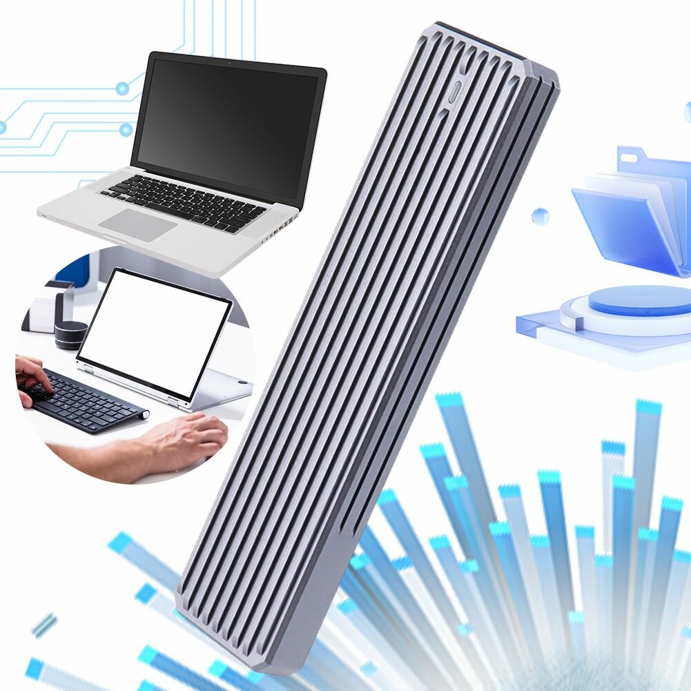 Портативный SSD-накопитель M.2 NGFF/SATA 1000 М /с для 2230/2242/2260/2280 22110