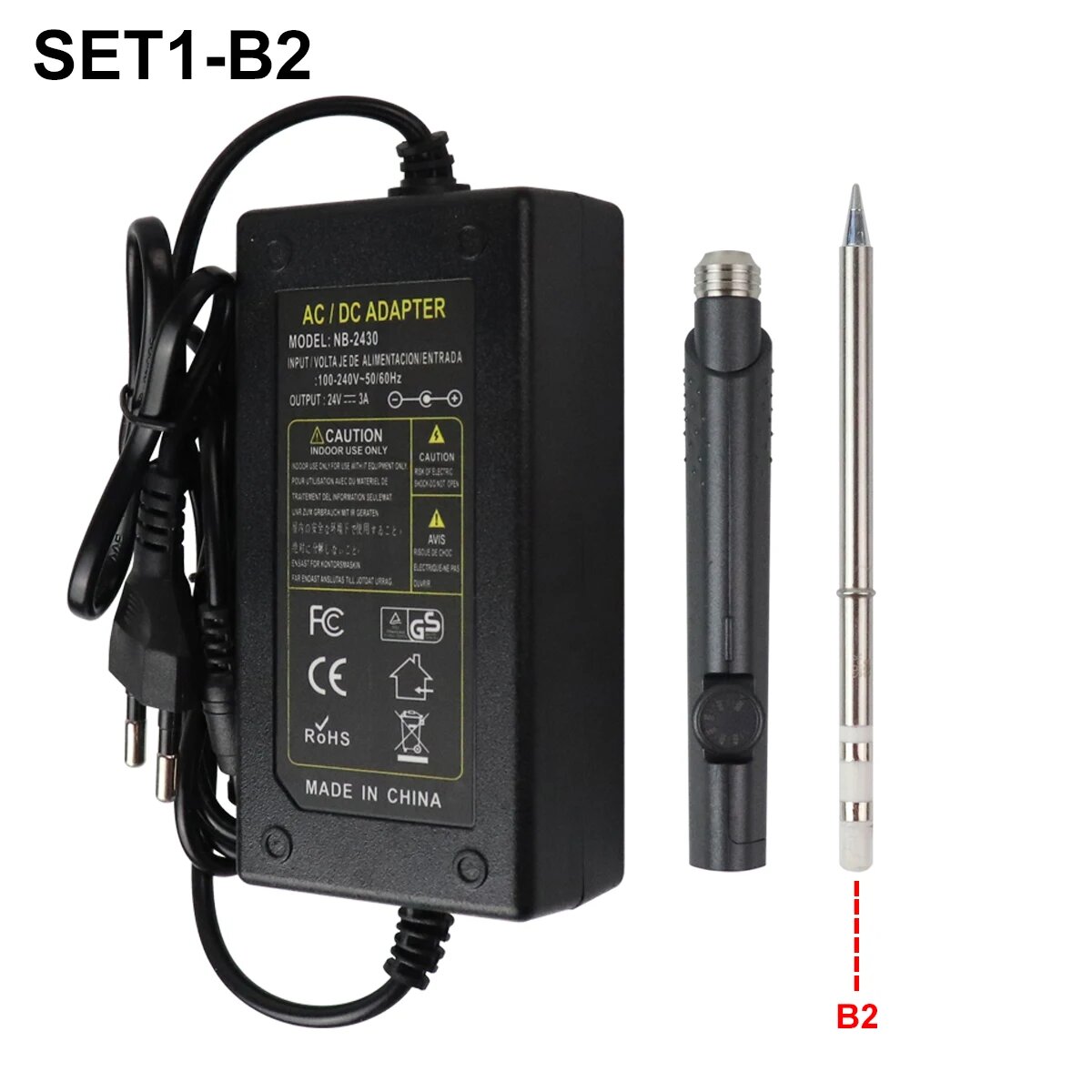 Портативный электрический паяльник OSSIEAO SH72 65W