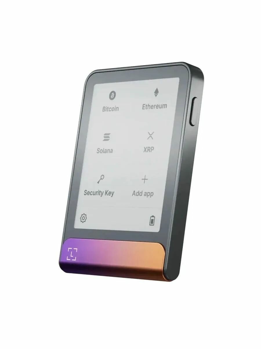 Аппаратный холодный криптокошелек Ledger Flex Ferro Fuchsia 2026 + Recovery Key для криптовалют от официального реселлера HODL