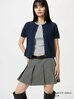 Кардиган SCALLOPED CREW NECK