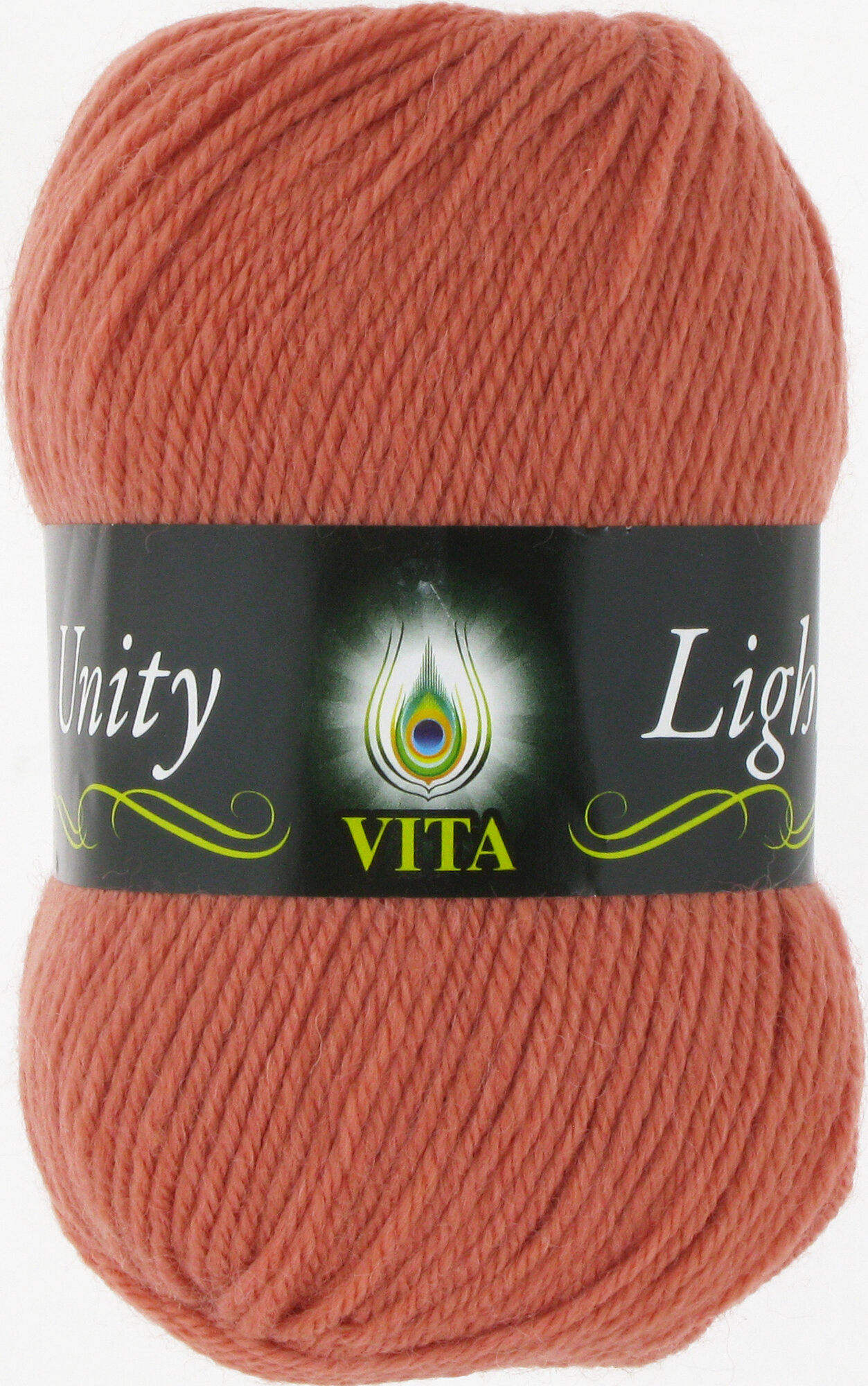 Пряжа Vita Unity Light 6206 (2 мотка по 100г/200м) пудровый коралл