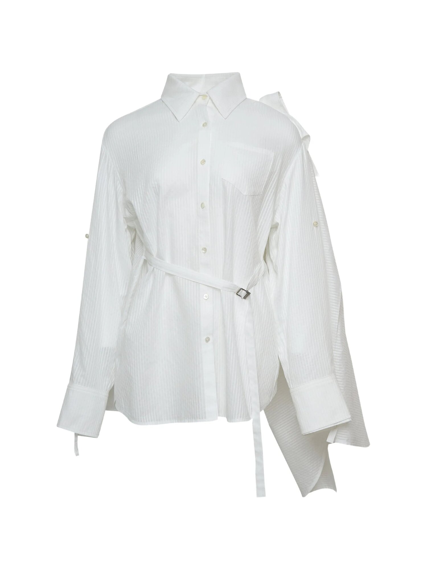Рубашка Off-shoulder-drape shirt