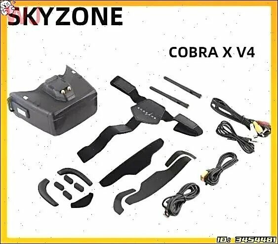 Видеоочки COBRA X V4 HD 5,8 ГГц для радиоуправляемых моделей