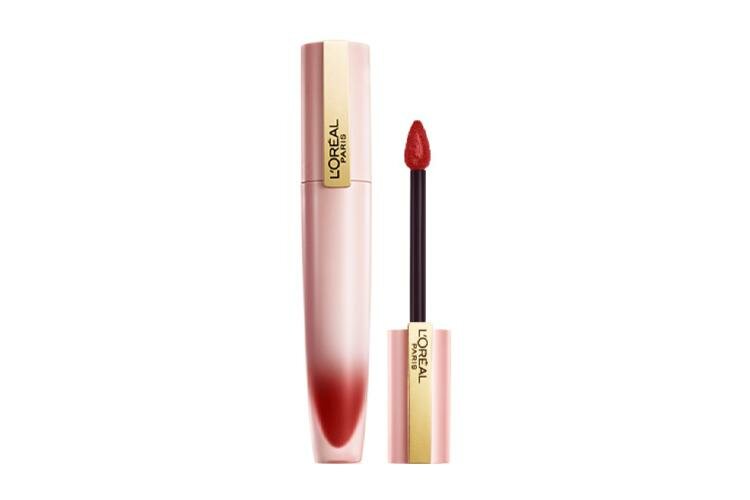 Жидкая помада женская L'Oréal First Kiss Pen Soft Matte, 7 мл, оттенок 129 Persimmon Mud